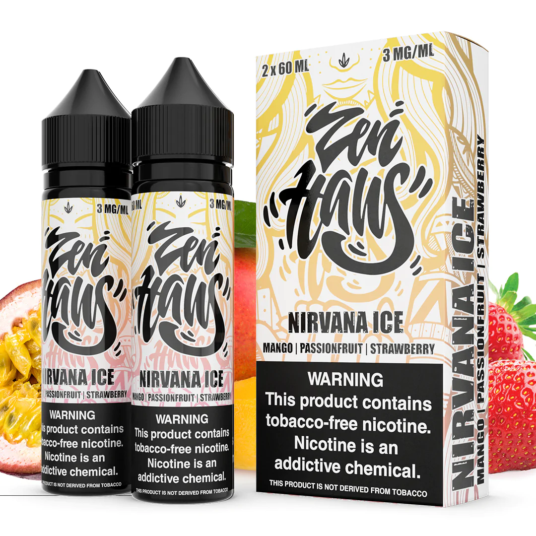 Juice - Zen Haus Nirvana ICE 3mg 60ml - HardVP