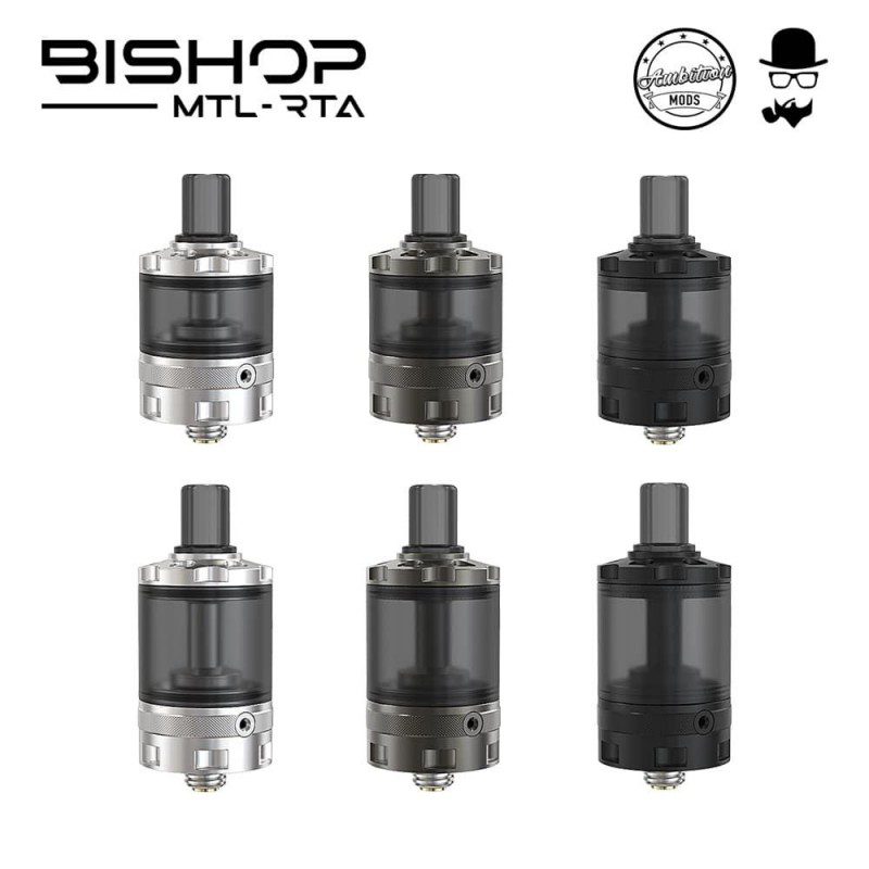 Rta - Ambition Mods Bishop MTL 4ml Silver - HardVP