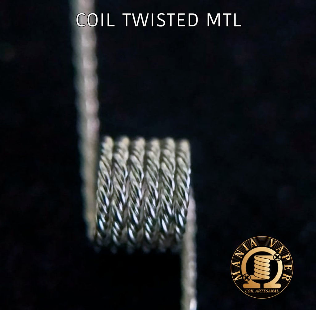 Coil Twisted MTL 0.75 Ohms - Mania Vaper - HardVP