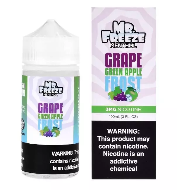 Mr. Freeze - Grape Green Apple Frost - 3mg 100ml - HardVP
