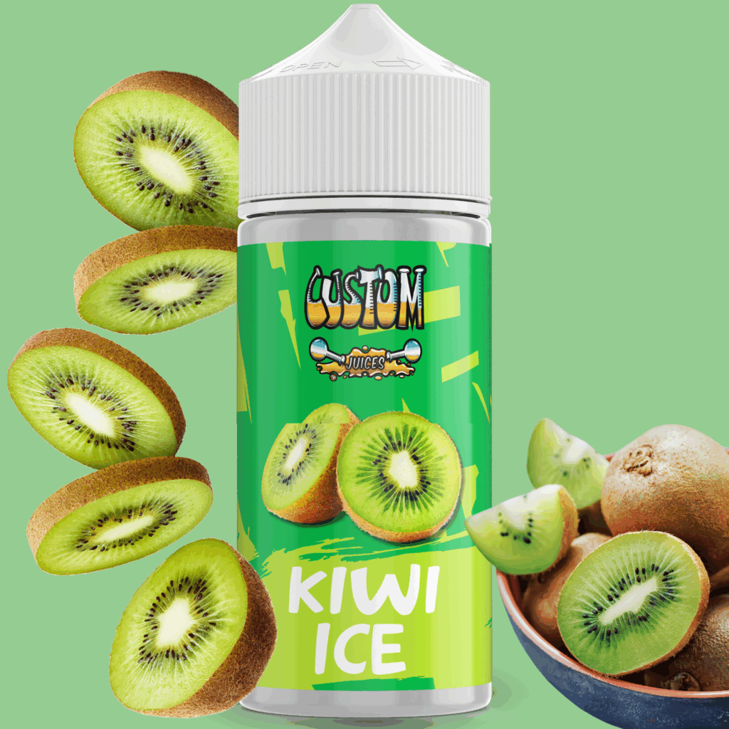 Juice - Kiwi Ice Custom Juices 30ml/100ml - HardVP